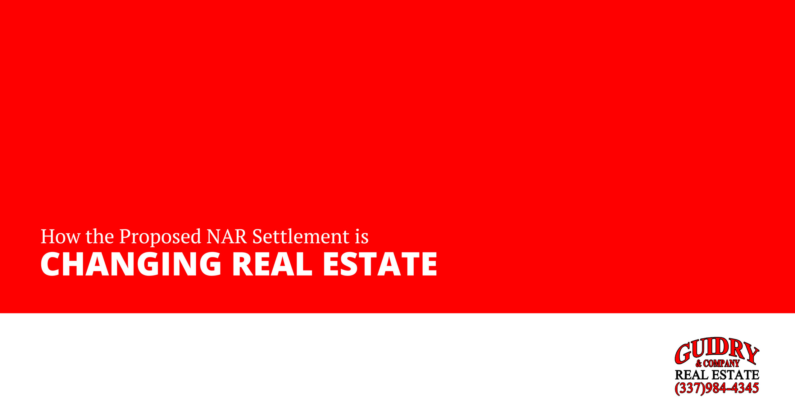 How the Proposed NAR Settlement is Changing Real Estate